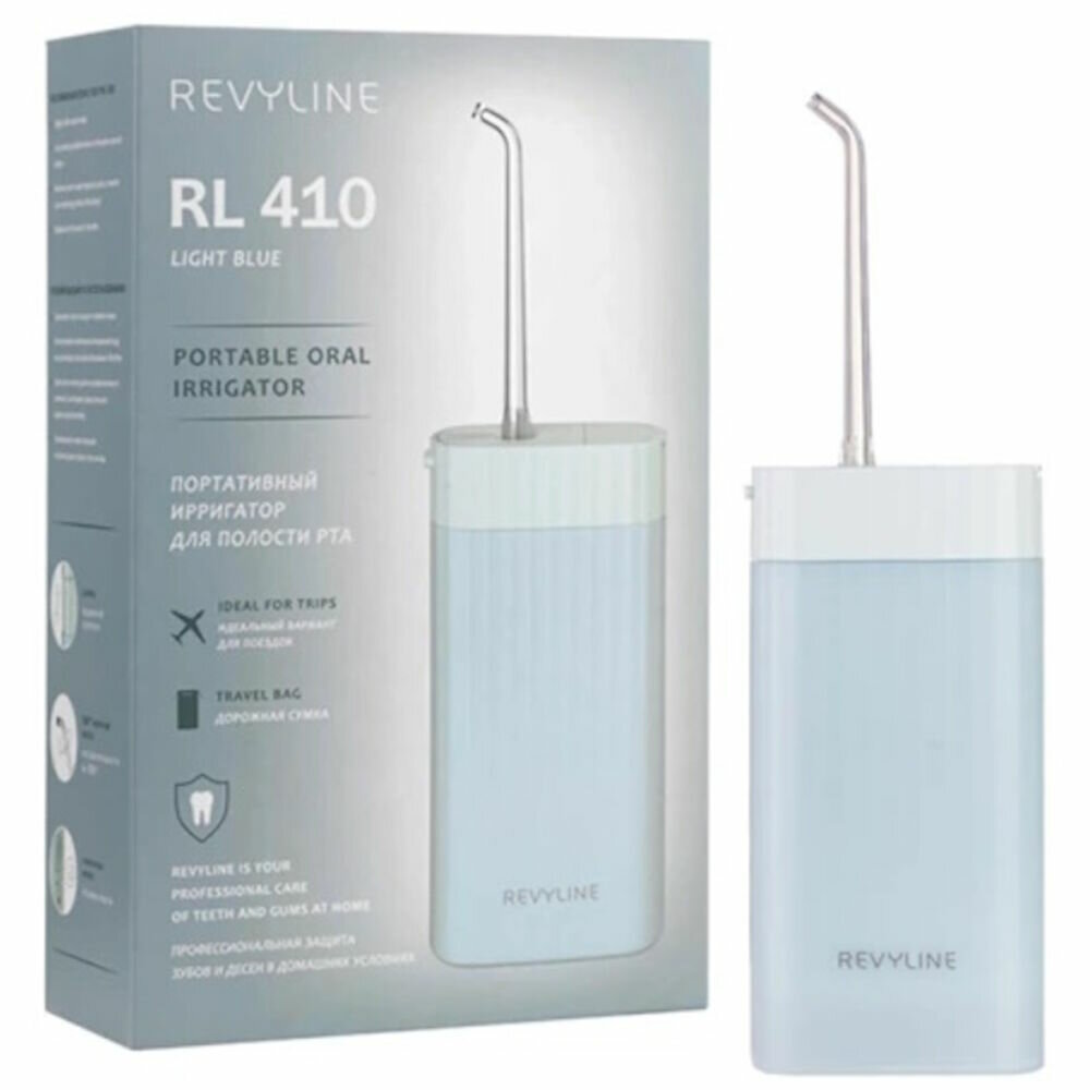 Revyline Портативный ирригатор RL 410, Light Blue