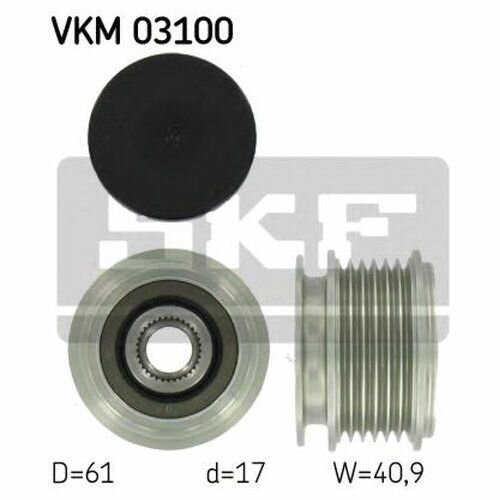 Шкив генератора SKF vkm03100