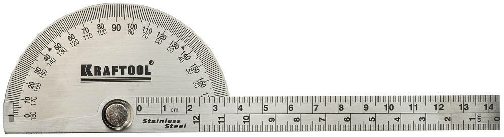 KRAFTOOL Protractor, 145 мм, транспортир (34290)