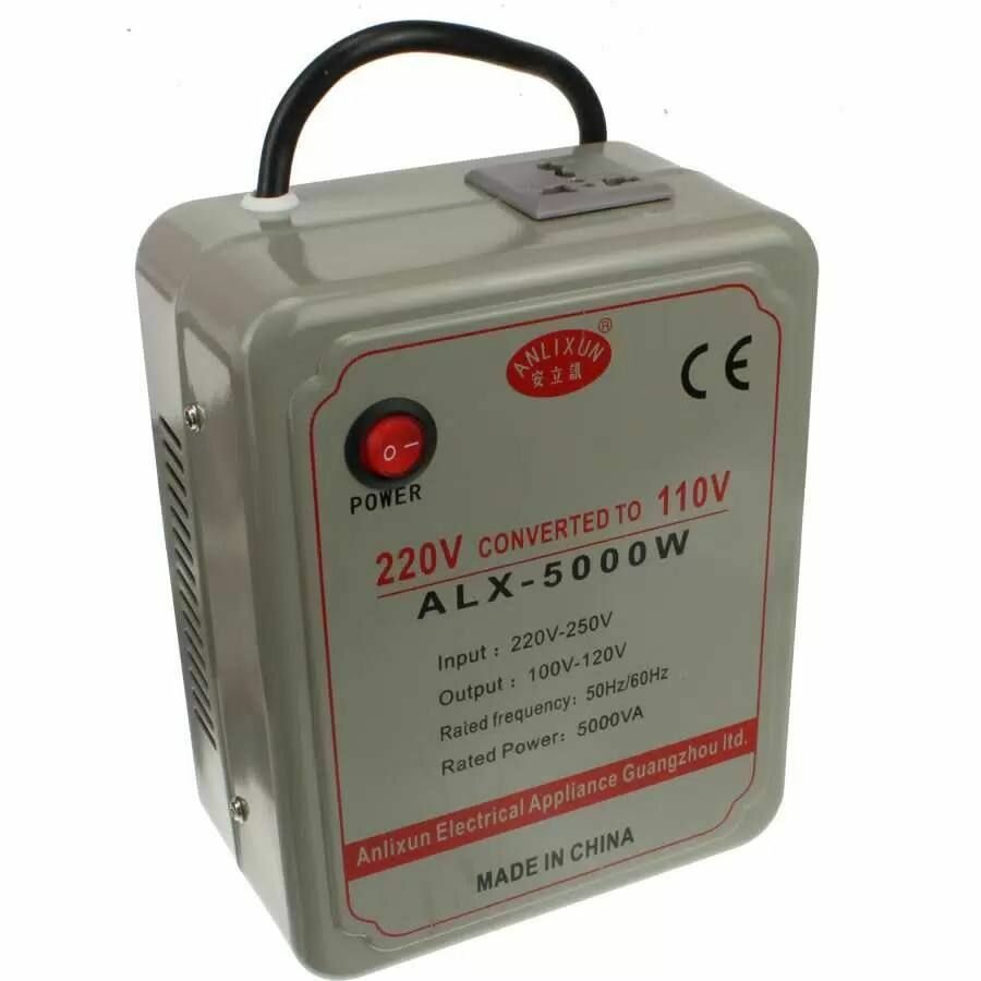 Конвертер - трансформатор 220-110В, 5000 VA