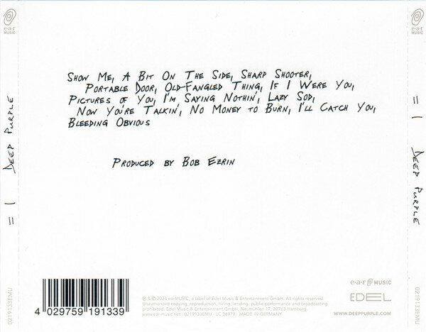 Deep Purple "CD Deep Purple =1" — фото 1