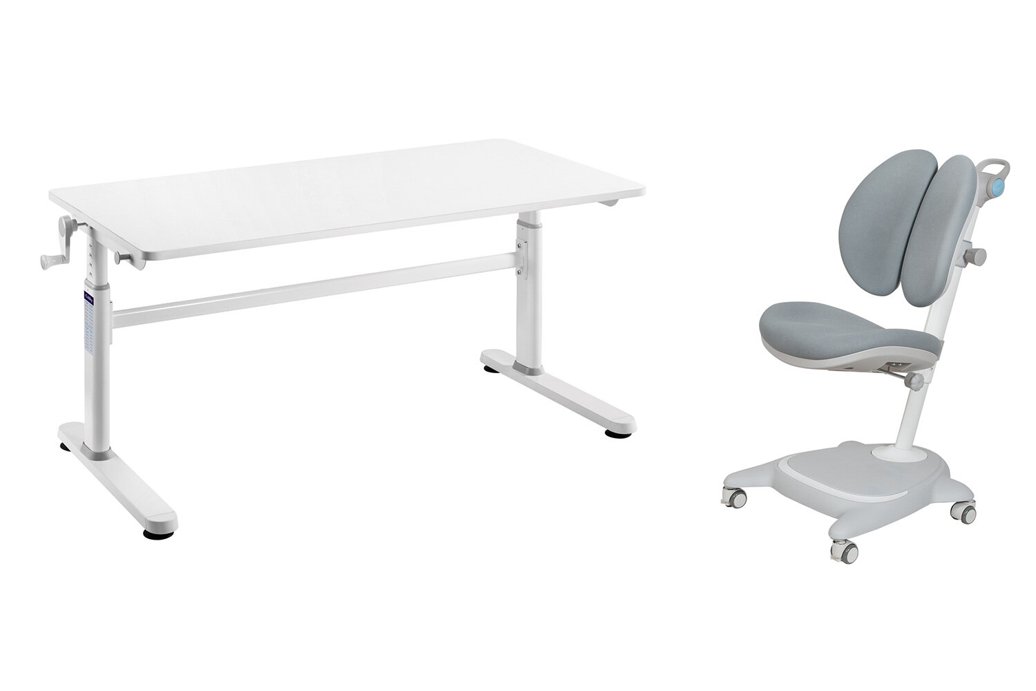 Комплект мебели Hoff Cubby парта Imparare Grey и кресло Arnica Grey