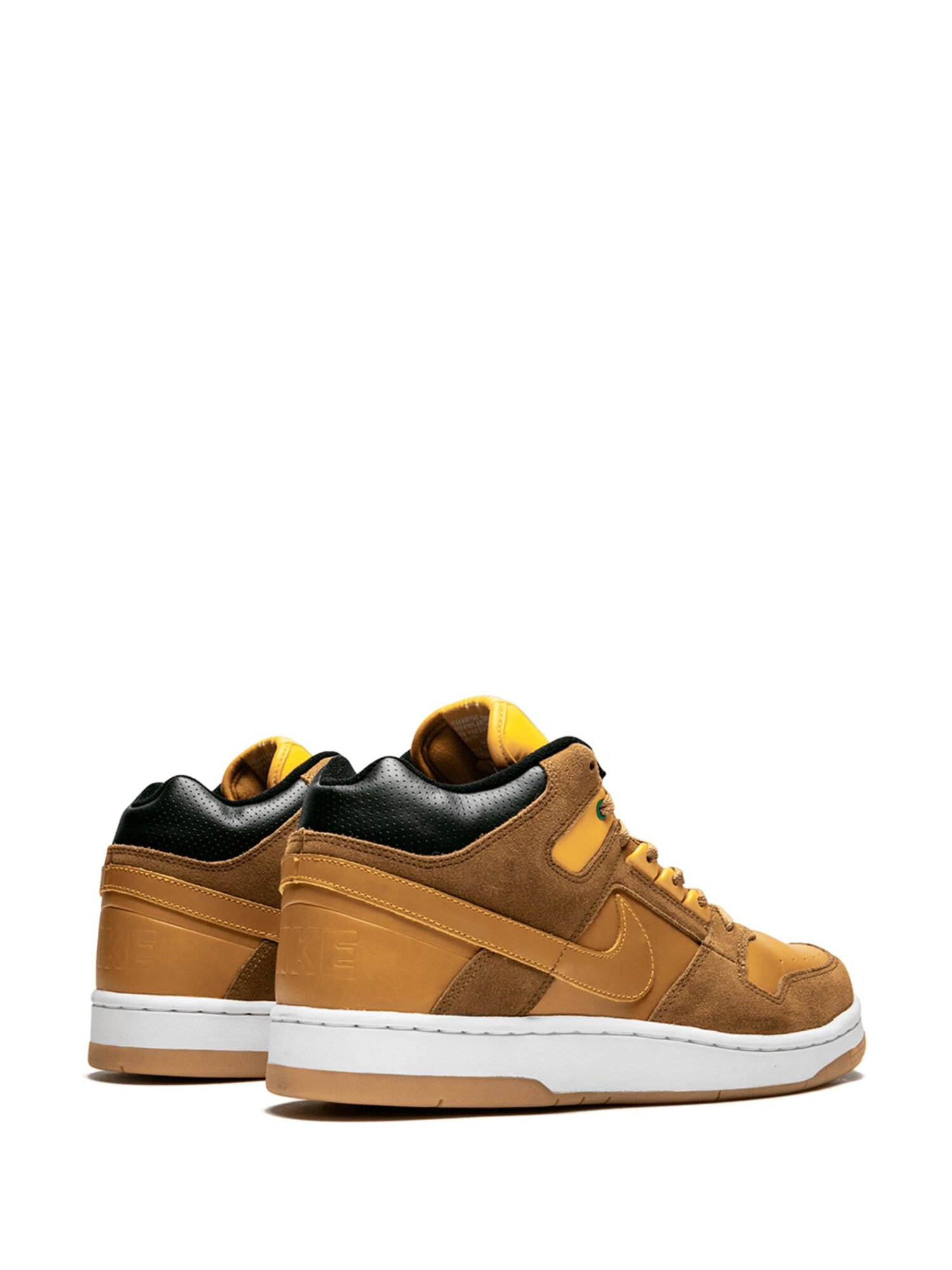 Кроссовки NIKE Delta Force Supreme, размер 9.5 US, коричневый/серый/оранжевый — фото 1