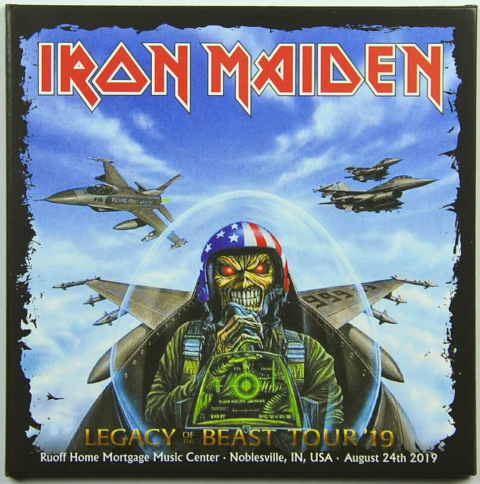 IRON MAIDEN - LIVE IN NOBLESVILLE USA 2019 Legacy of the Beast Tour 2CD (компакт диск, концерт)