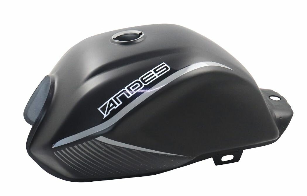 Бензобак Alpha ANDES черный матовый