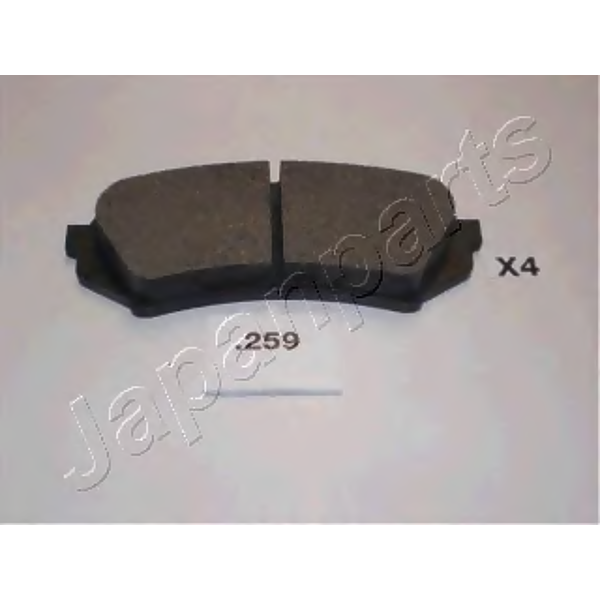 JAPANPARTS PP-259AF (0446660030 / 0446660070 / 0446660110) колодки тормозные дисковые