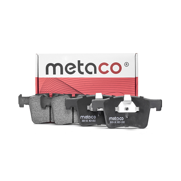 METACO 3000-181 (3000181_ME2 / 34106799801 / 34106856191) колодки тормозные передние, BMW (БМВ) 1(f20) 3(f30) x3(f25)