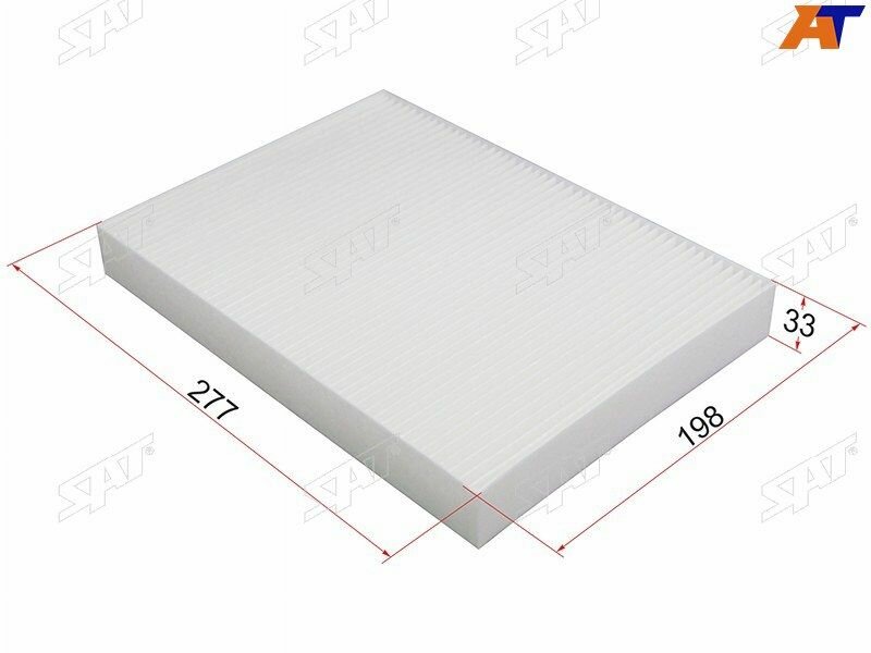 . SAT Фильтр салона для LAND ROVER FREELANDER 06-, RANGE ROVER EVOQUE 10-, VOLVO S60, S80, V70, XC60, XC70 06-