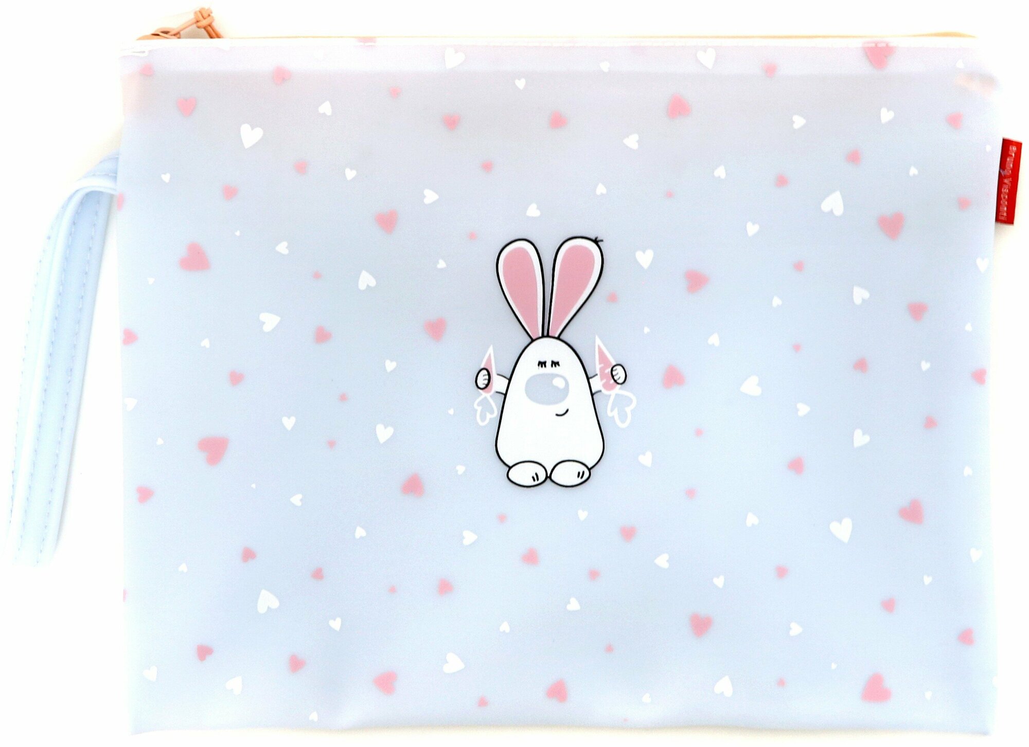 Папка для тетрадей "Зайка" (А5+, силикон) (14-005/05)