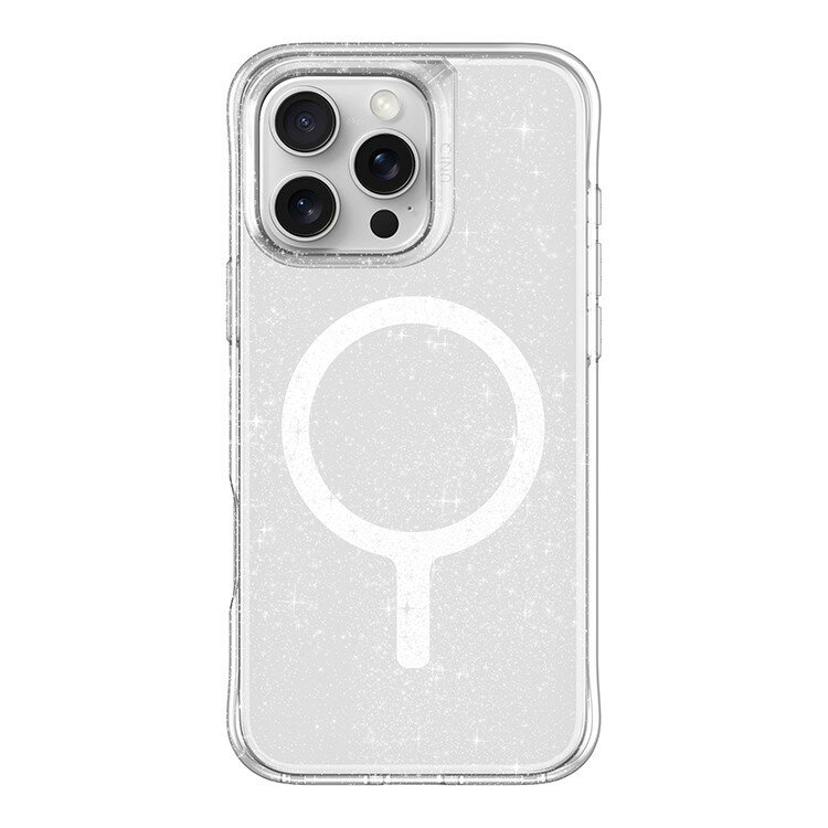 Чехол Uniq для iPhone 16 Pro - Lifepro Xtreme Tinsel (MagSafe), с блестками