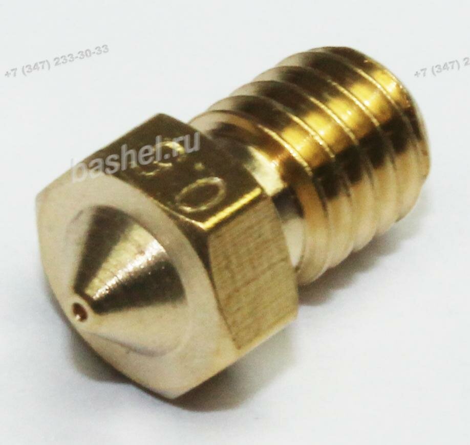 E3D диаметр 0.5mm для нити 3.0 мм, Сопло экструдера