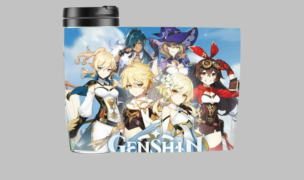 Термокружка Genshin Impact № 3