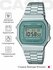 Наручные часы CASIO, серебряный, голубой, серый