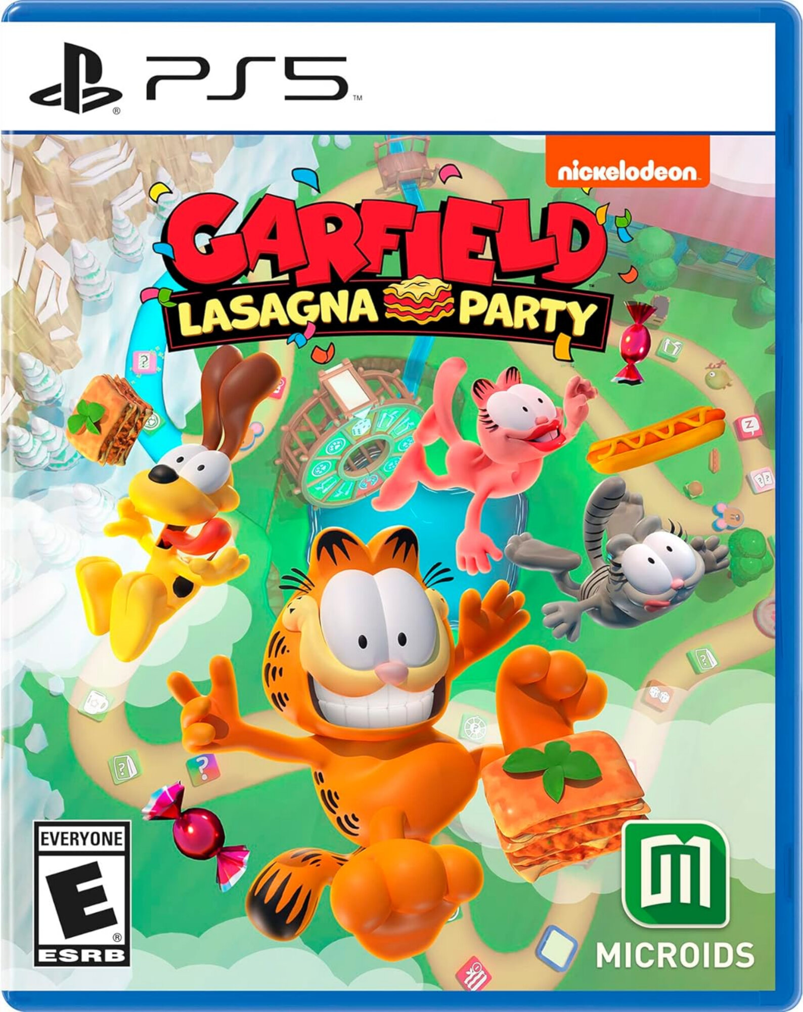 Garfield Lasagna Party, PlayStation 5, русские субтитры