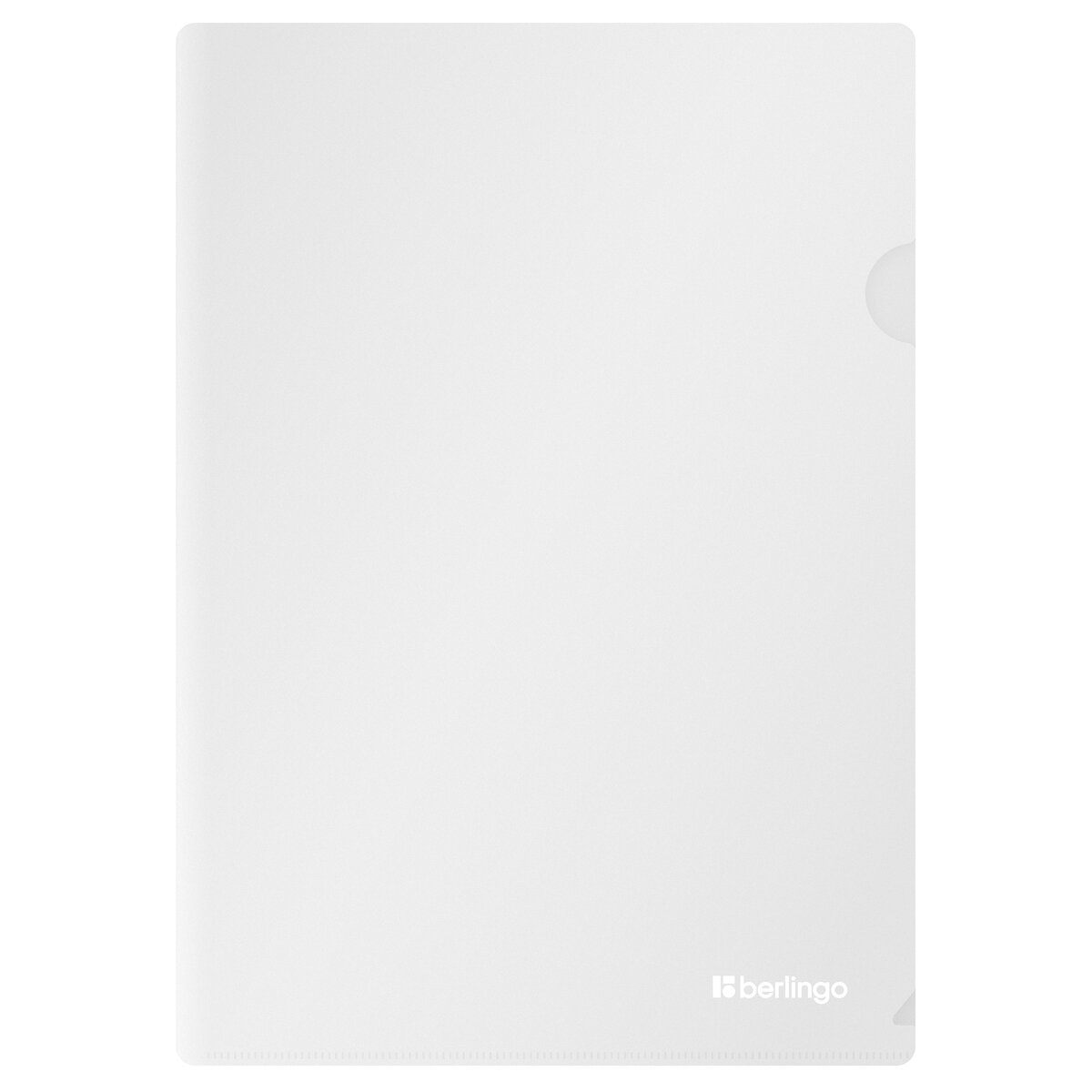 Комплект 24 шт, Папка-уголок Berlingo "Soft Touch", А4, 200мкм, софт-тач, прозрачная