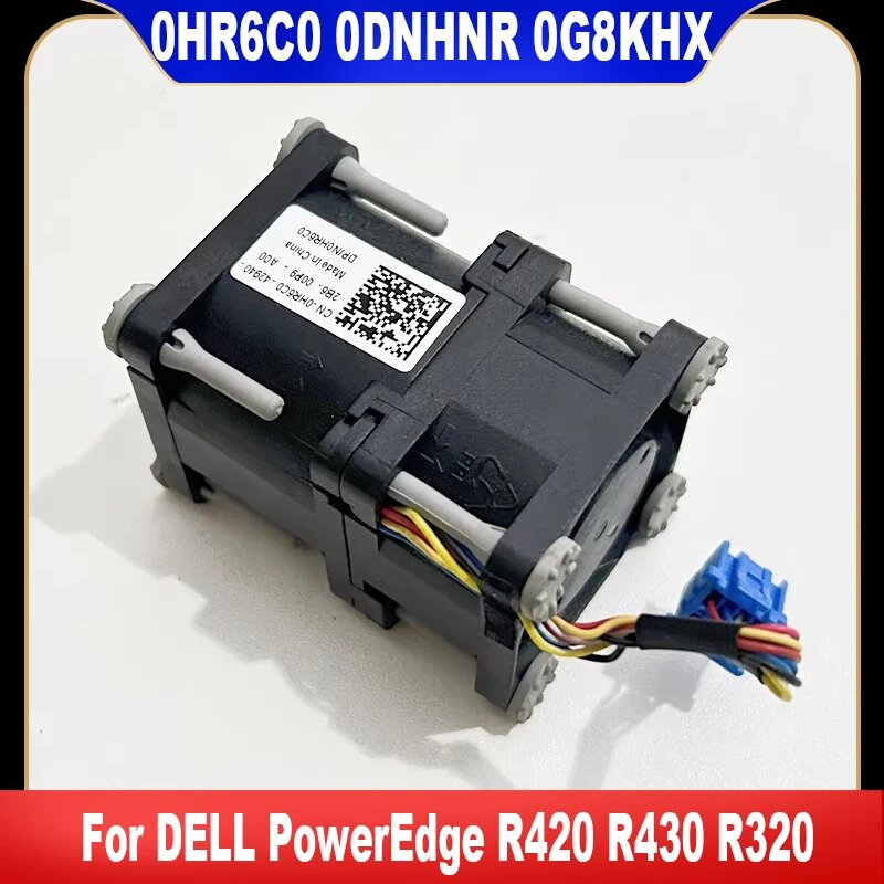 Кулер для сервера DELL Poweredge R320 R420 R430, оригинальный охлаждающий вентилятор, радиатор 0HR6C0 HR6C0 0DNHNR 0G8KHX G8KHX
