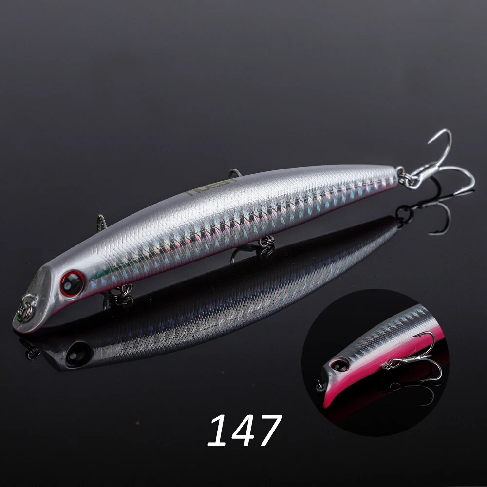 NOEBY Sasuke Minnow Воблеры 12см/16г, 15см/24г 120mm 16g, 147