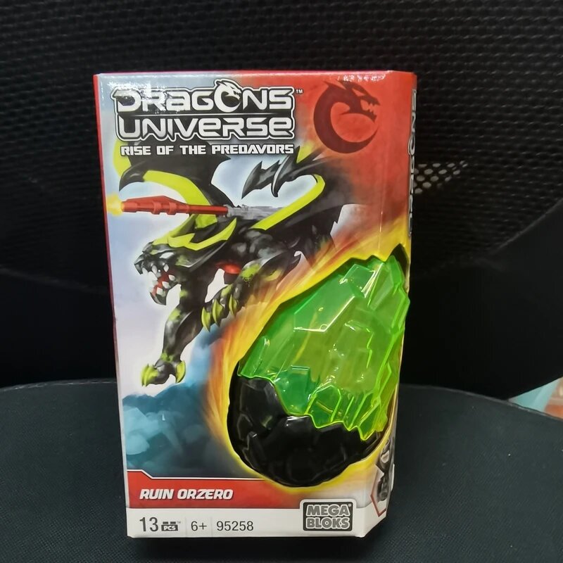 MEGA BLOKS Дракон Руин Орзеро, зеленый, 95258