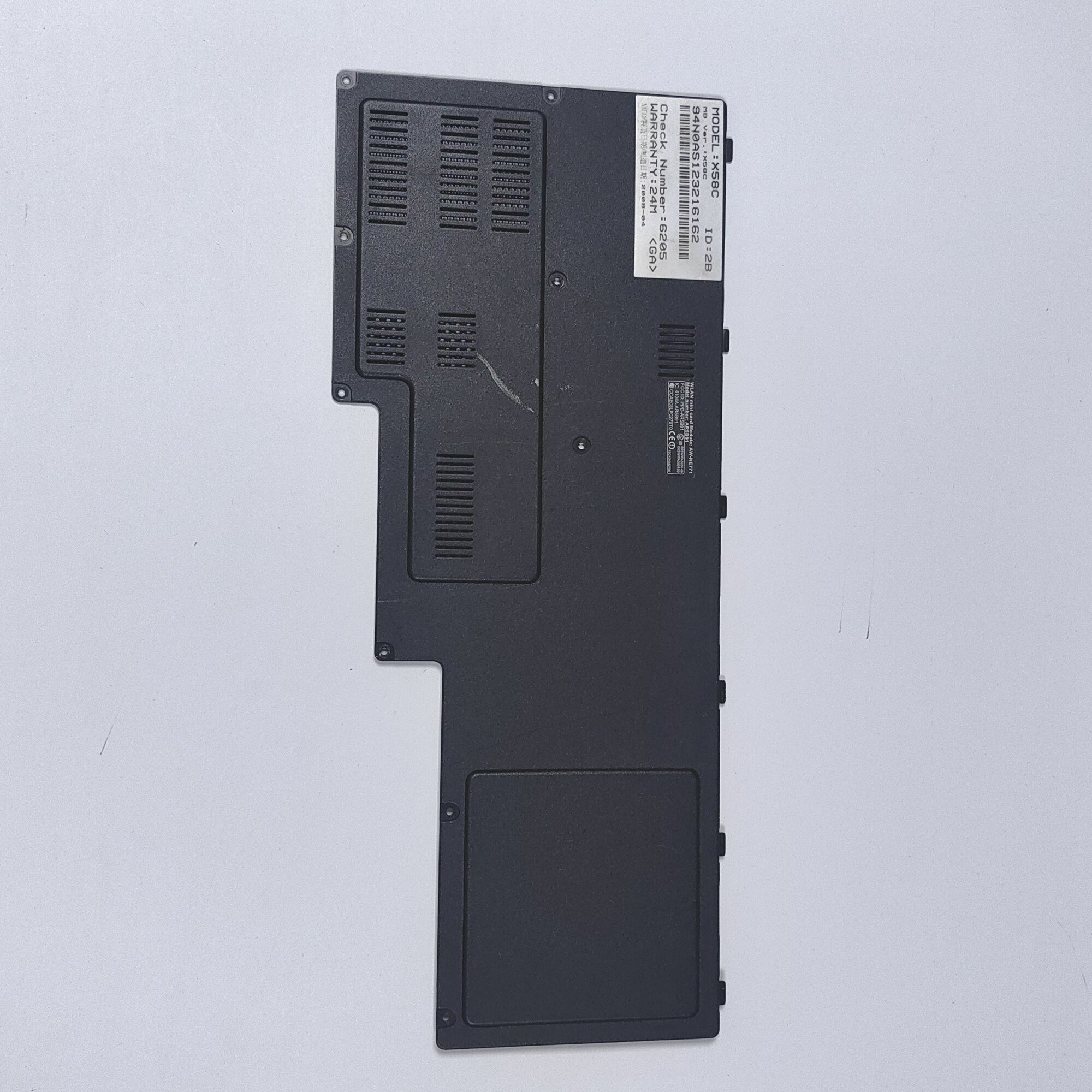 Крышка поддона ноутбука ASUS X58c