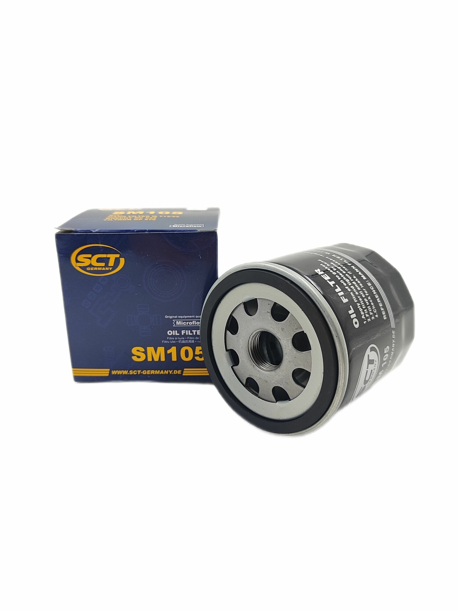 Фильтр масляный SCT Фильтр масляный SCT для а/м NEXIA / AVEO CRUZE LACETTI LANOS / CORSA ASTRA (см. описание), арт. SM105