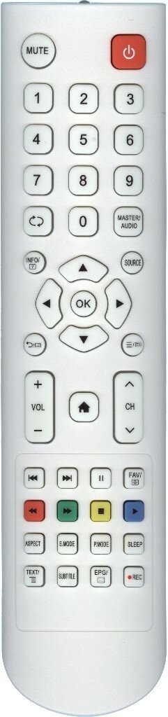 Telefunken JKT-106B-2-HOME WHITE, Пульт ДУ