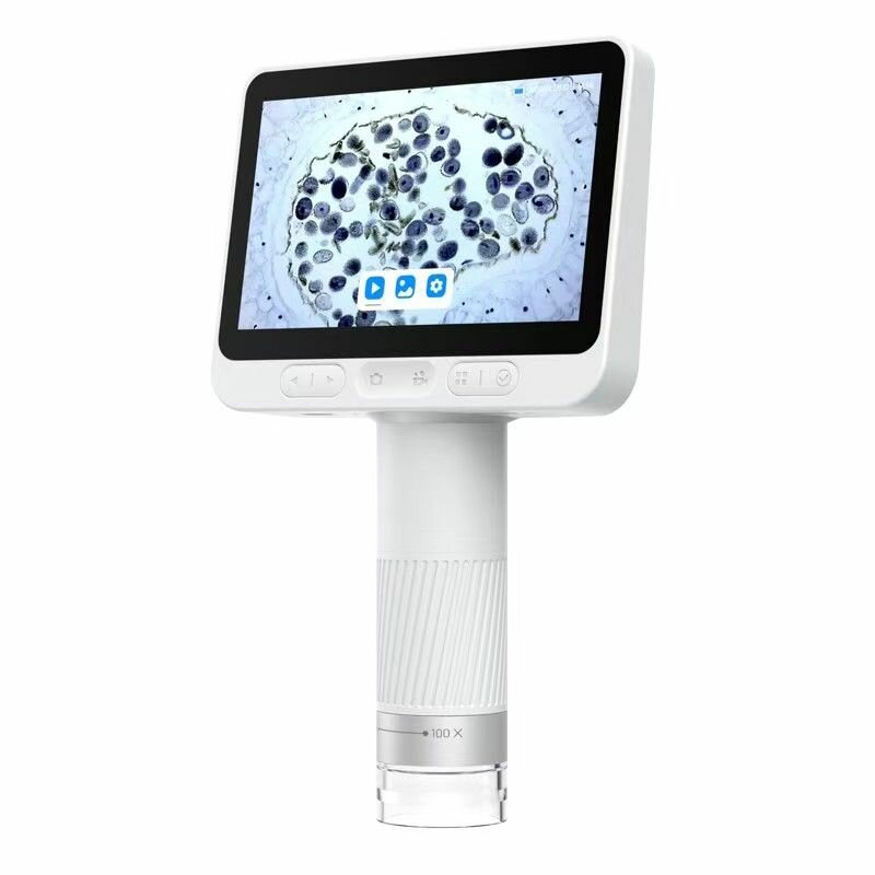 Умный микроскоп BeaverLab DDL-M2C HD Multifunctional Smart Microscope WIFI 8GB(Beaver point APP)Глобальная версия, Белый