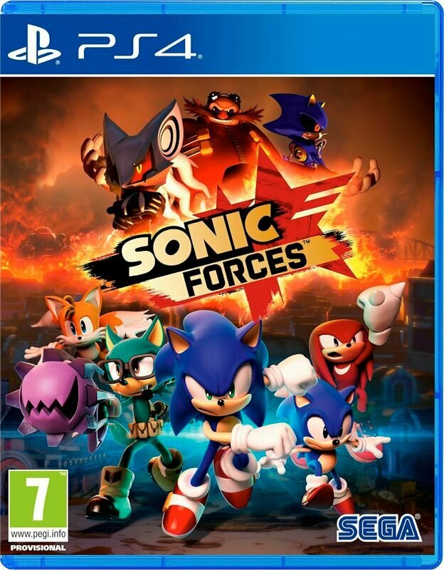 Игра Sonic Forces (русские субтитры) для PS4