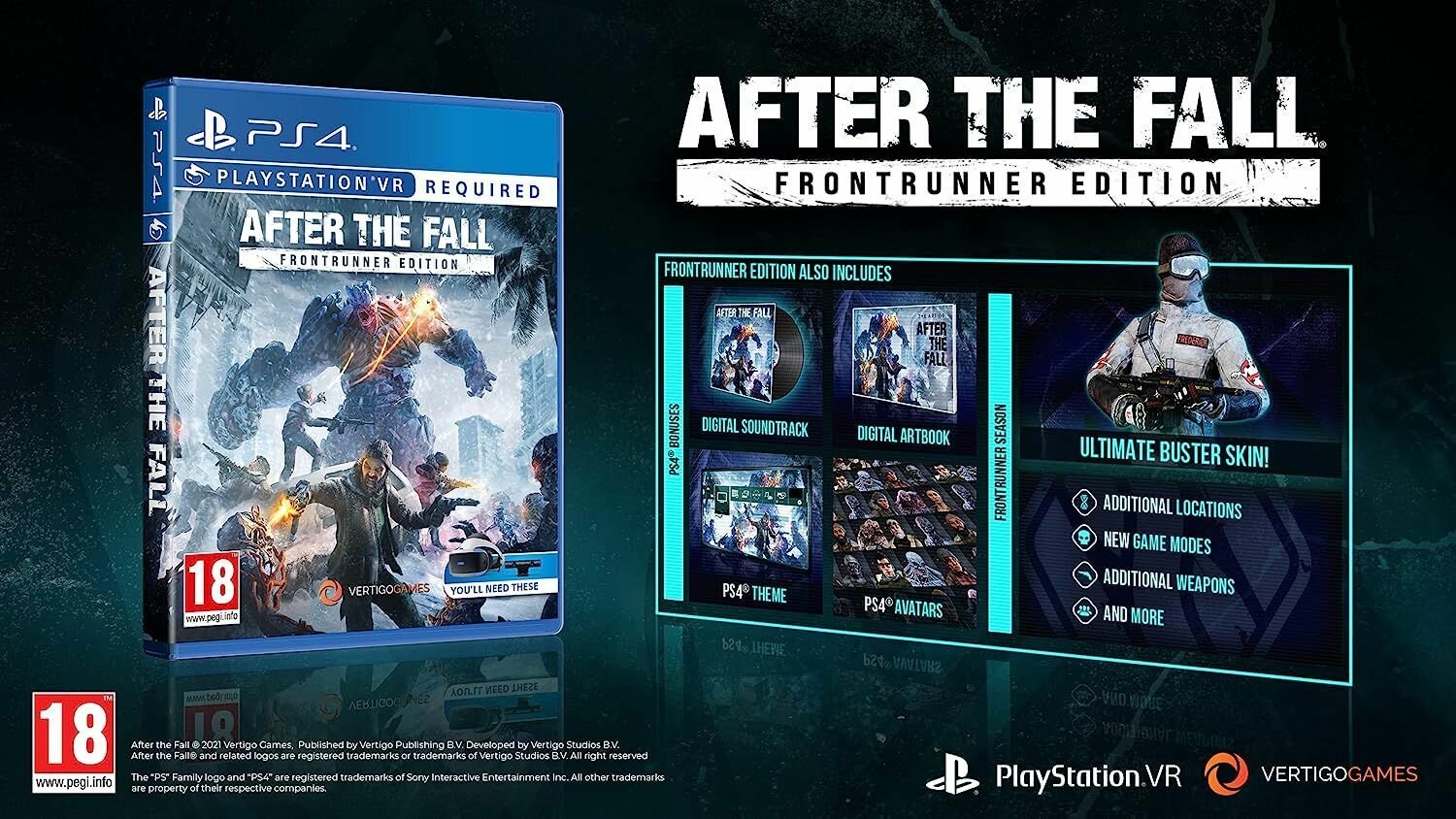 Игра After The Fall. Frontrunner Edition (только для PS VR) (русские субтитры) для PS4