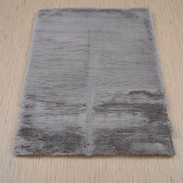 Ковер на пол в спальню в гостиную 80х120 см светлый однотонный ворс 35 мм шегги 335516 KoverVDom