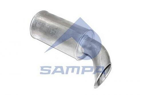 Средний / конечный глушитель ог Sampa 031.391 Volvo: 1676499