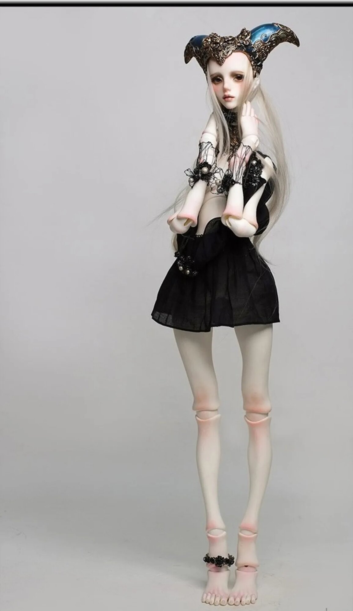 Шарнирная кукла BJD 1/3, Normal skin, макияж