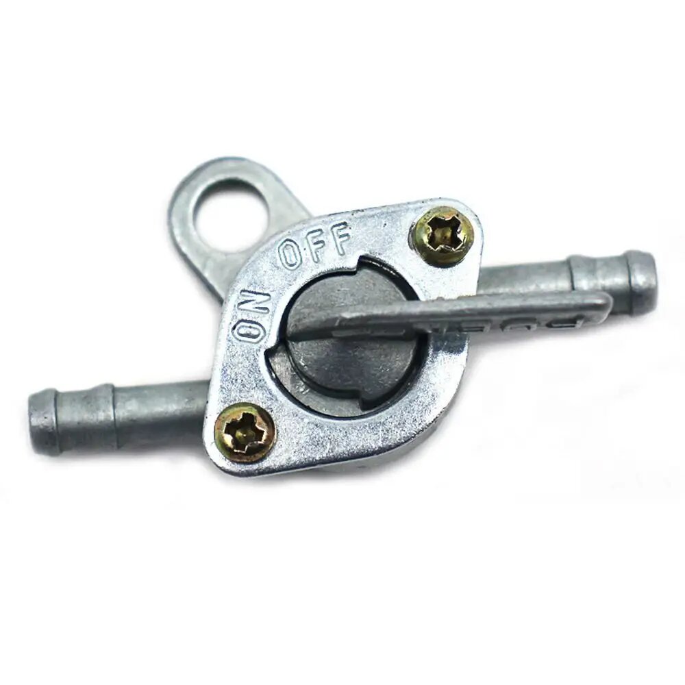 Сменный встроенный клапан топливного бака 1/4 дюйма, 6 мм, кран, переключатель включения-выключения, кран топливного бака из цинкового сплава для мотоцикла