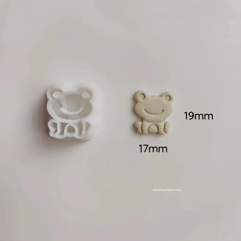 Форма для резки Frog, 17 мм, 19 мм, PLA, Цвет: 095-3