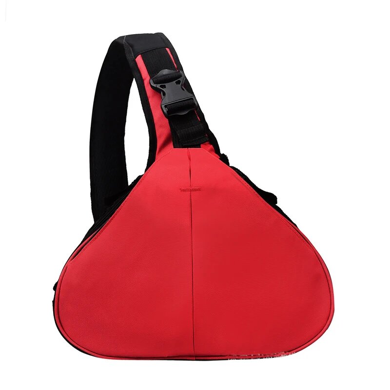 Красная сумка для камеры Crossbody