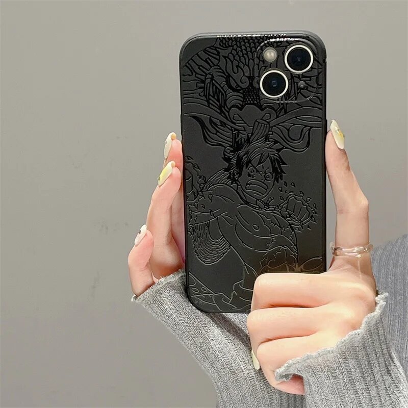 Чехол с изображением аниме One Piece Luffy Zoro для Apple iPhone 17 16 15 14 13 12 Pro XS Max X XR Plus, мягкая силиконовая задняя крышка для камеры