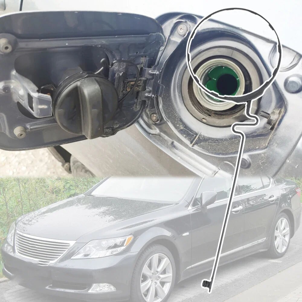 Для Lexus LS460 RX350 IS350 2010-2013, IS F, IS250, GS350, GS460, ES350: Трос-фиксатор крышки топливного бака автомобиля