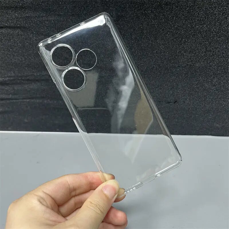 Прозрачный чехол Realme GT6, Clear, PC
