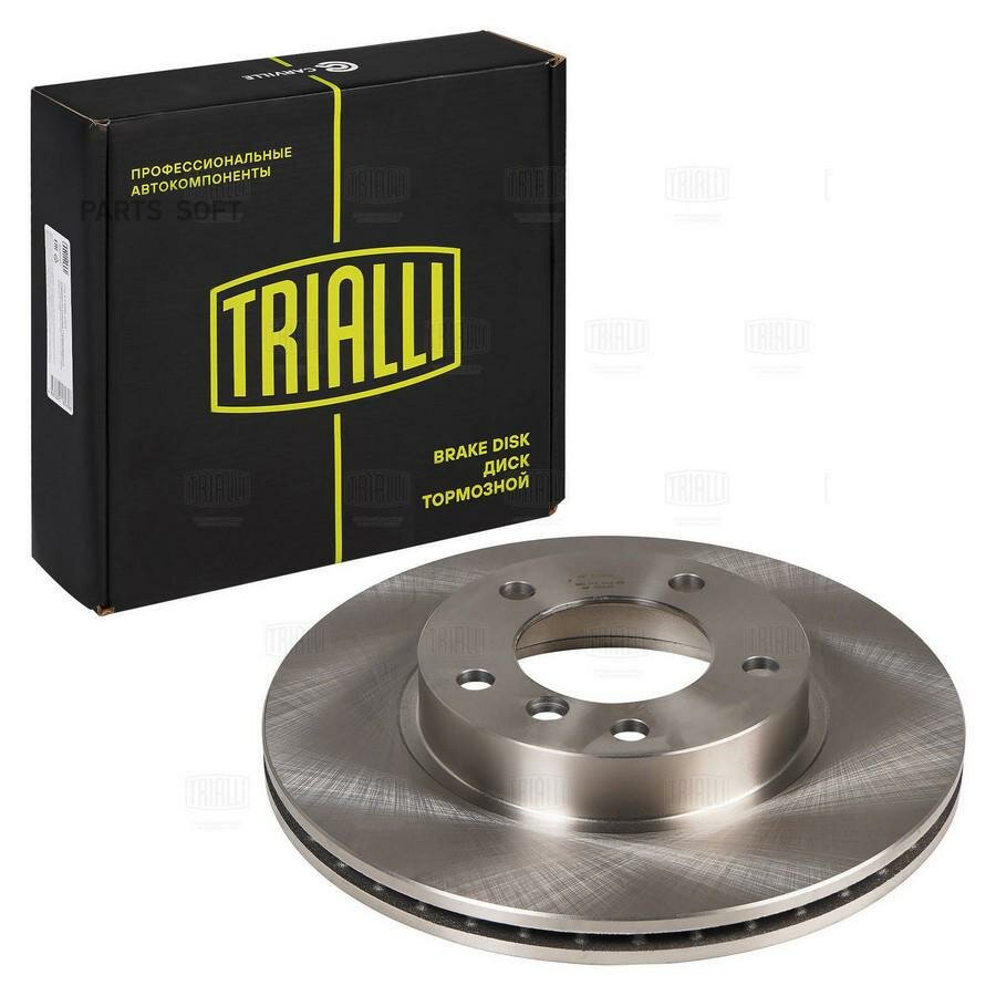 TRIALLI DF-270308 Диск торм. для а/м BMW 3 (E36) (90-) перед. d=286 (DF 270308) ()