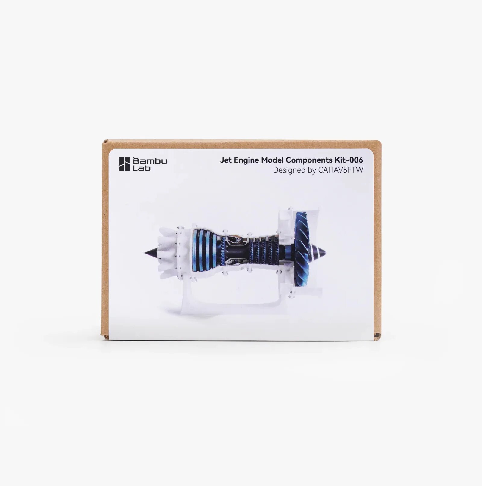 Комплект компонентов модели реактивного двигателя Bambu Lab KIT-006, Цвет: 1 set