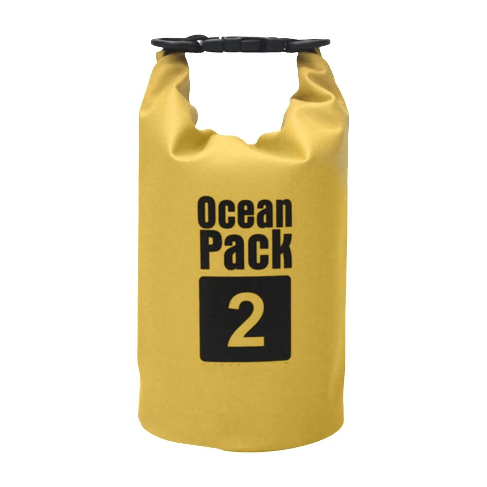 Водонепроницаемый гермомешок Ocean Pack 2L, желтый