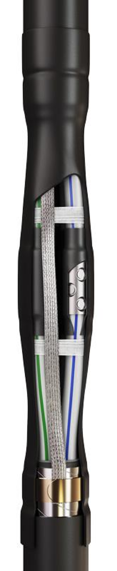 Муфта кабельная соединительная КВТ 5ПСТ-1 болтовая, пластик, 905мм, 5 жил, 150/240мм2, 1кВ / электрика