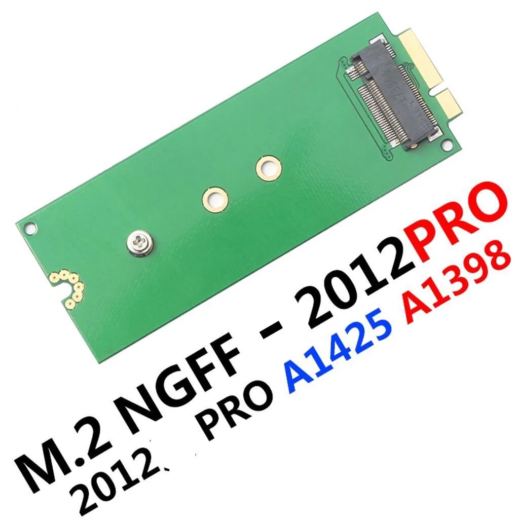 Адаптер M.2 NGFF для MacBook Pro Retina 2012