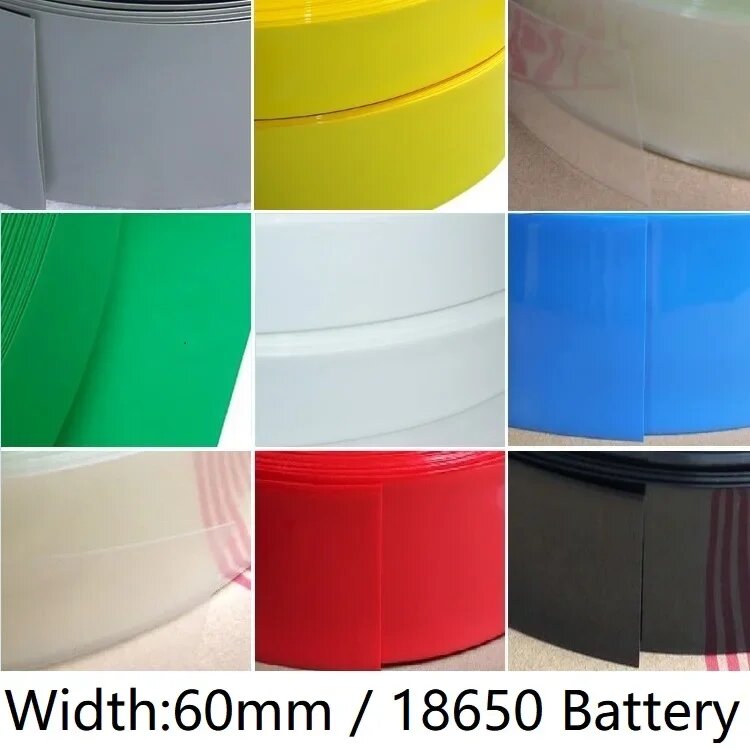 Теплоусадочные трубки пуланд 60х38 мм Чистый