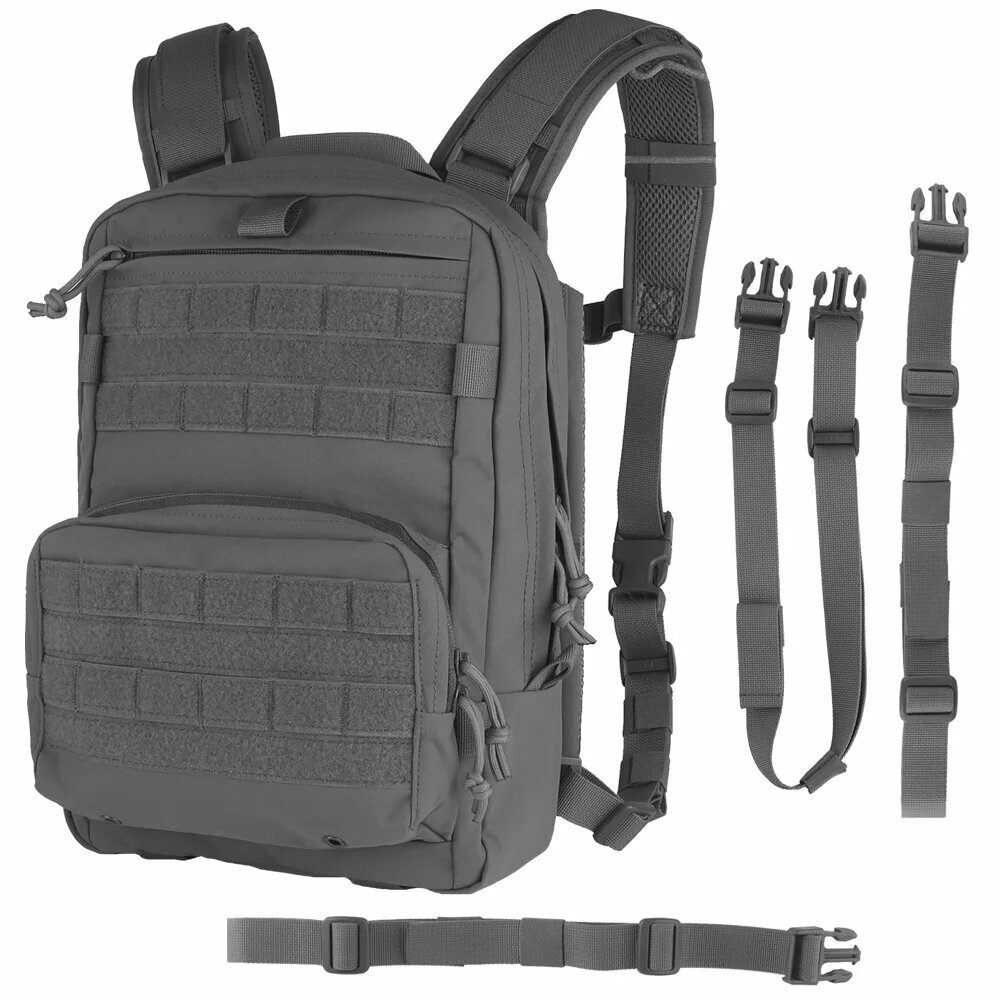Тактический рюкзак 2-в-1 KOLINLOV R Assault BP-142 Серый, BP-142 WG