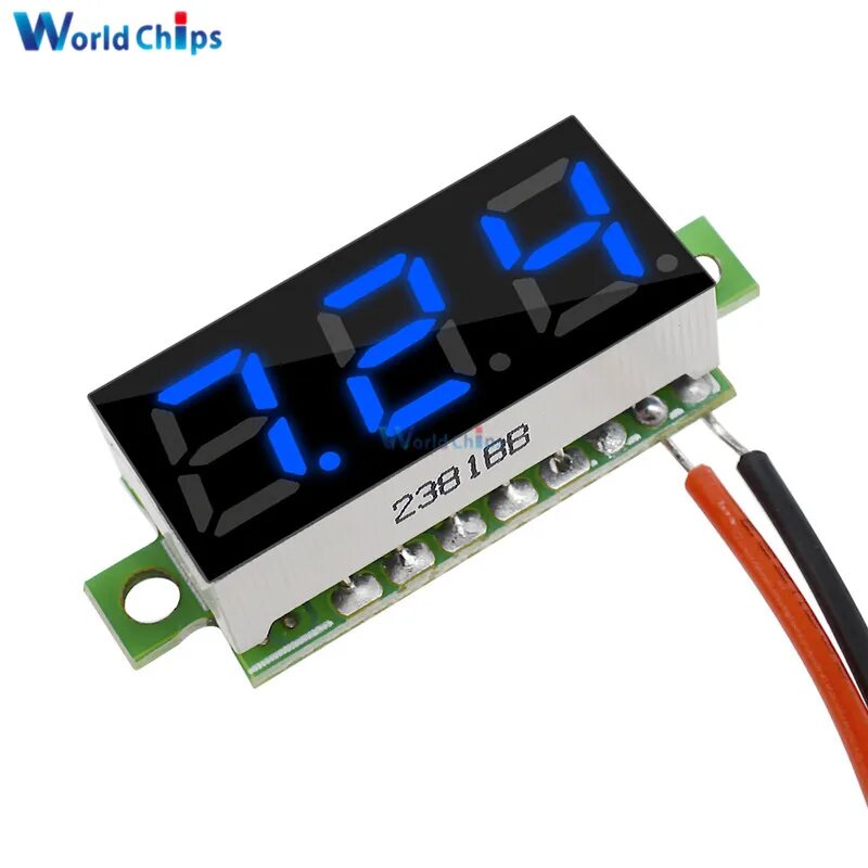 Цифровой вольтметр diymore Mini Digital Voltmeter 2,5-30В