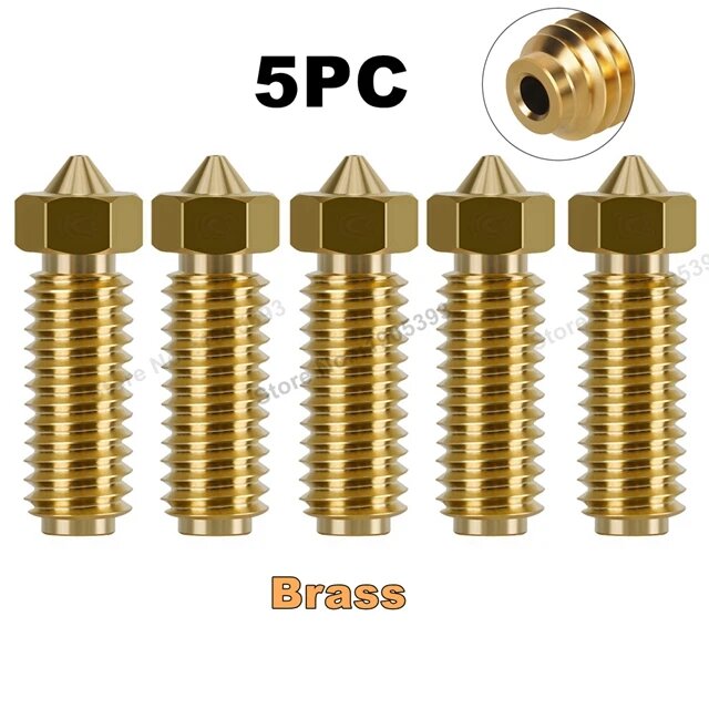 Форсунки для 3D принтера KINGROON, 0.4 мм, 5PC Brass