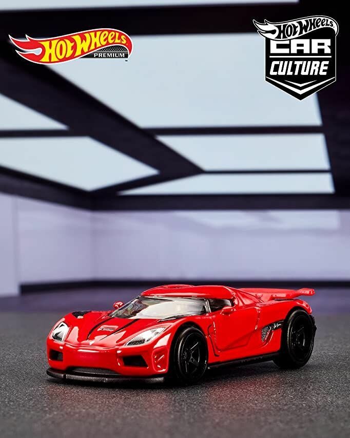 Машинка коллекционная Mattel Hot Wheels Premium Car Culture: FPY86 KOENIGSEGG AGERA R