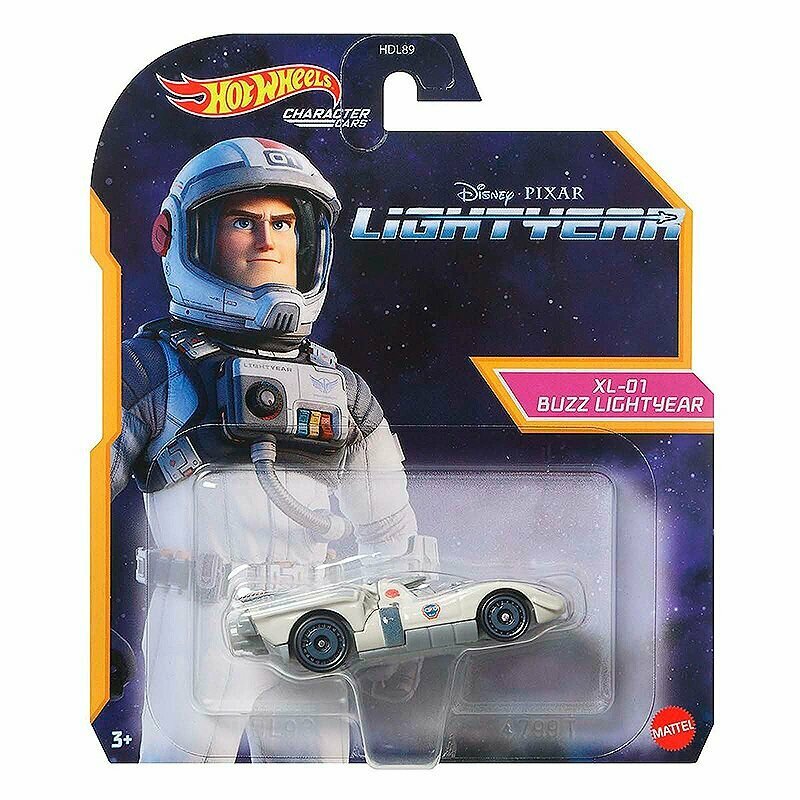 Машинка Mattel Hot Wheels Character Cars Disney Pixar Lightyear XL-01 Buzz Lightyear