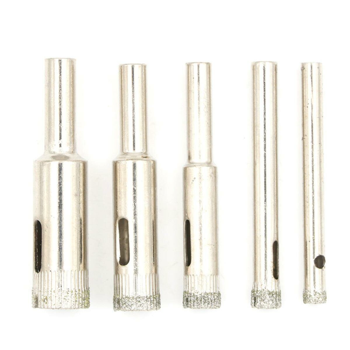 5 шт. Алмазные коронки для резки плитки, керамики, стекла 5-12 мм SEVICH