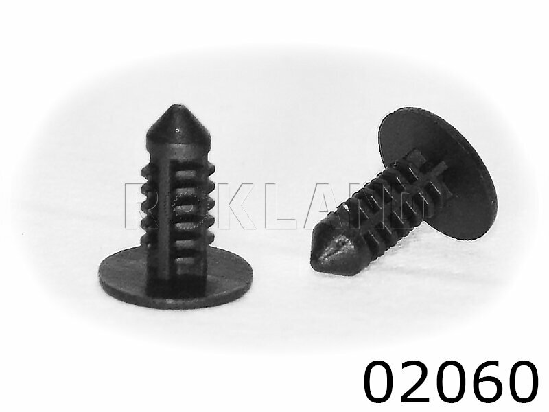 10шт - 02060 клипса автомобильная FORD ROKLAND